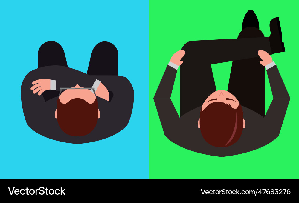 Group of business people bundle characters Vector Image