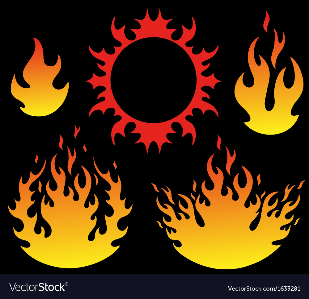 Fire Royalty Free Vector Image - VectorStock
