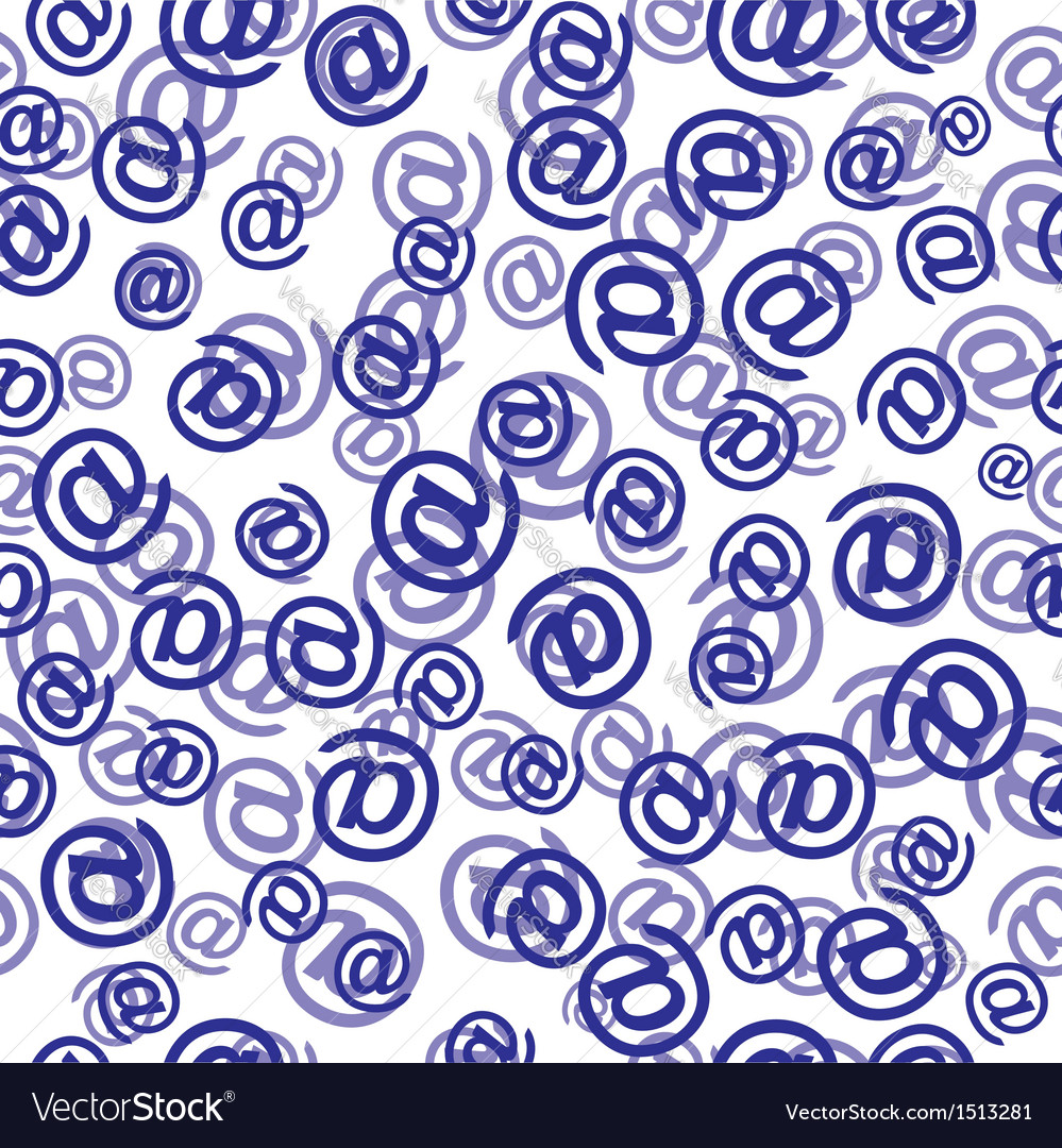 Internet seamless pattern Royalty Free Vector Image