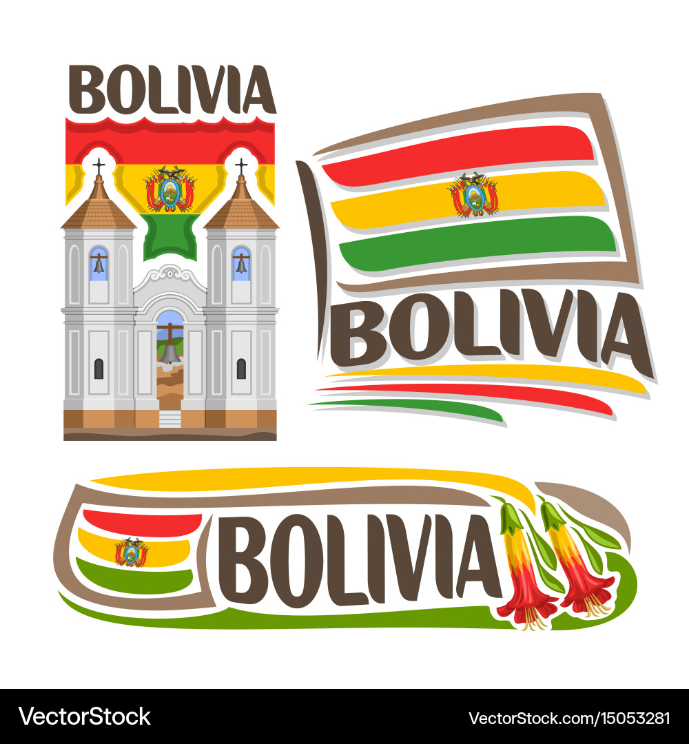 Logo bolivia Royalty Free Vector Image - VectorStock