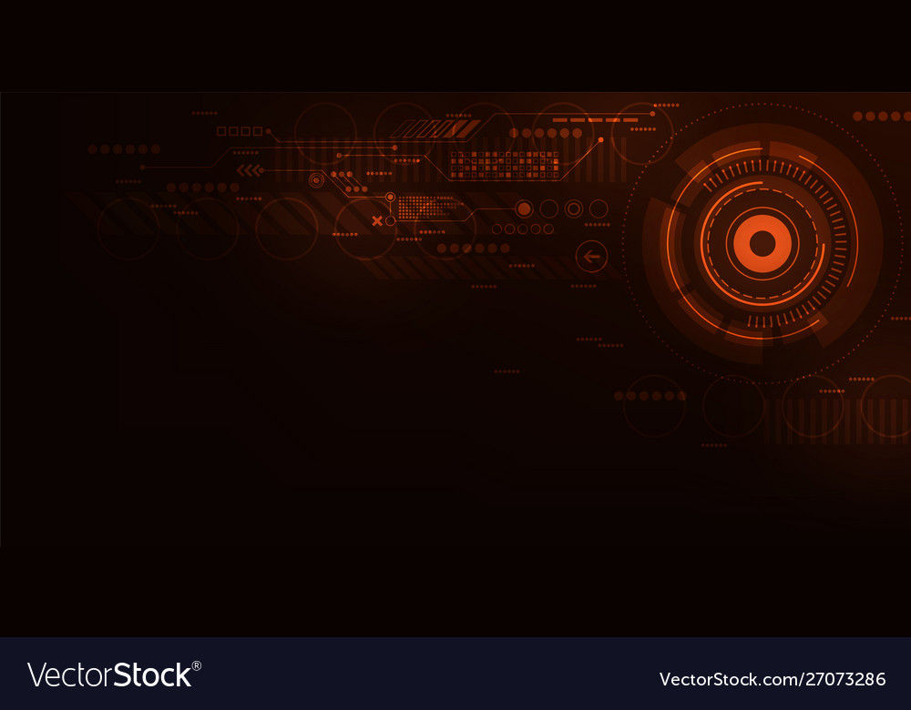 Digital operation interface Royalty Free Vector Image