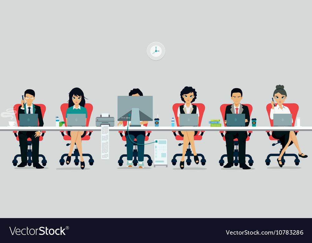 Working hours Royalty Free Vector Image - VectorStock