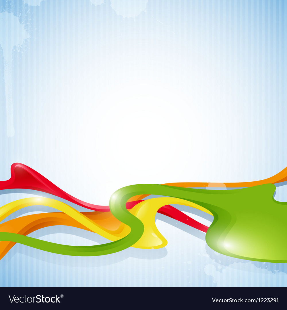 Abstract waves Royalty Free Vector Image - VectorStock