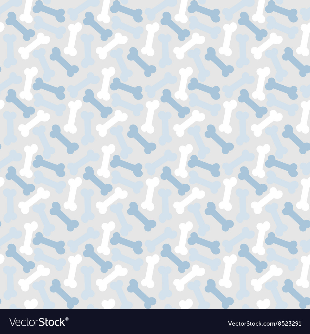 Bone seamless pattern Royalty Free Vector Image