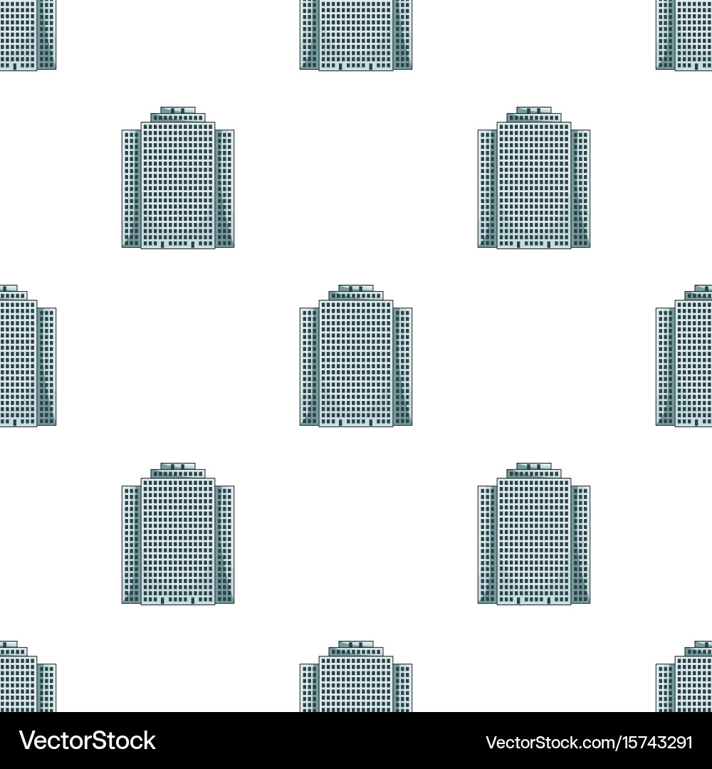 High-rise building skyscraperrealtor single icon Vector Image