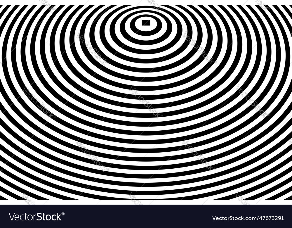 Oval lines pattern Royalty Free Vector Image - VectorStock