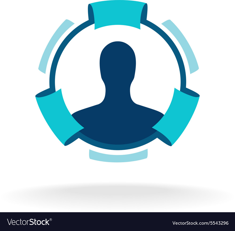 Round tech frame Royalty Free Vector Image - VectorStock