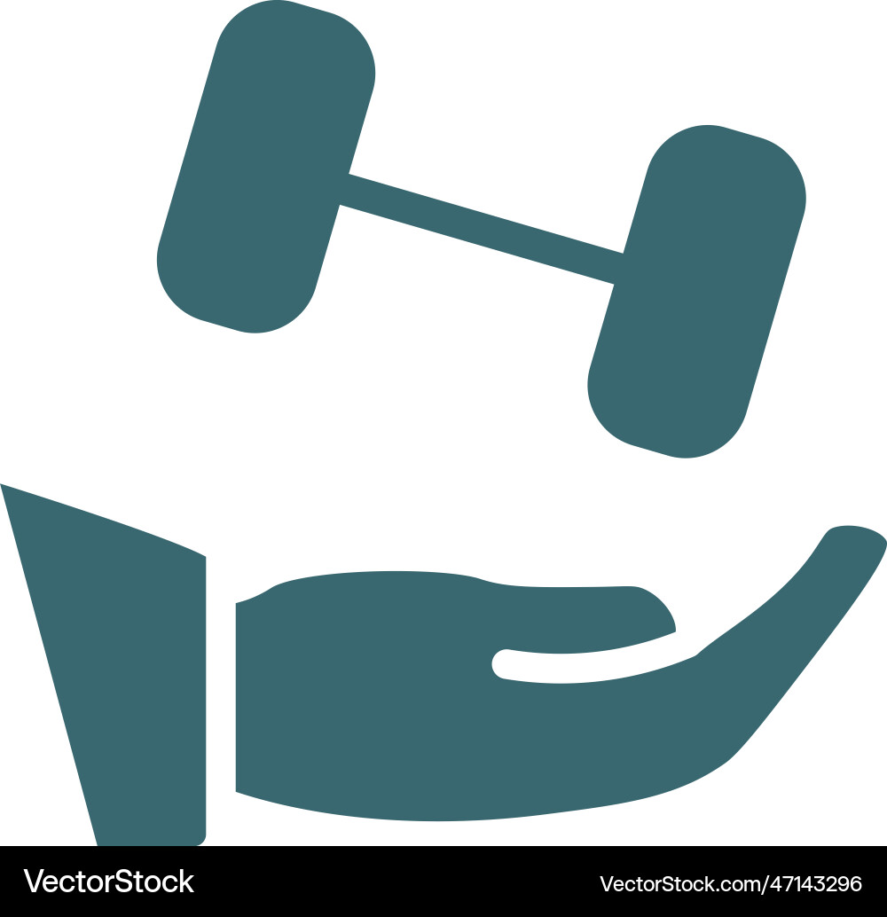 Wellness coach icon filled coach icon Royalty Free Vector