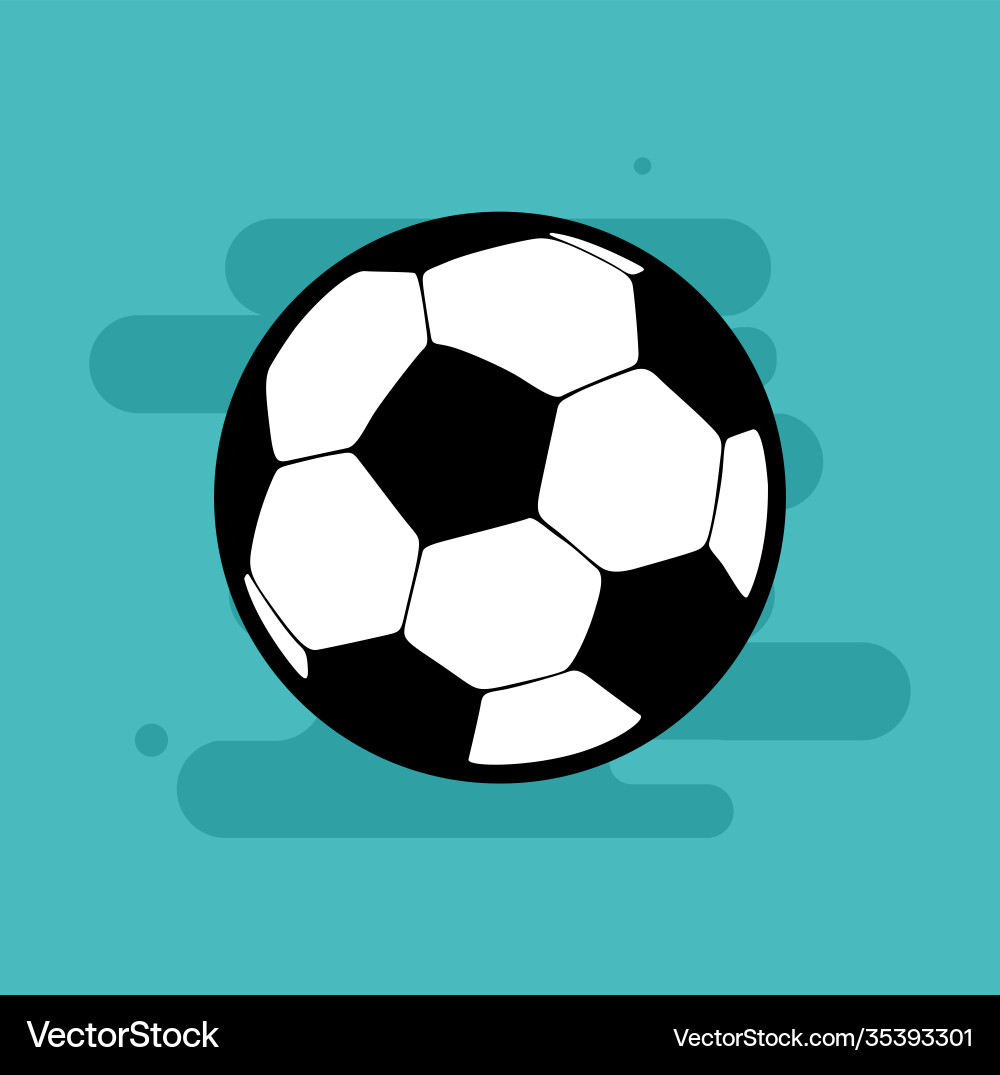 Soccer ball tool school Royalty Free Vector Image