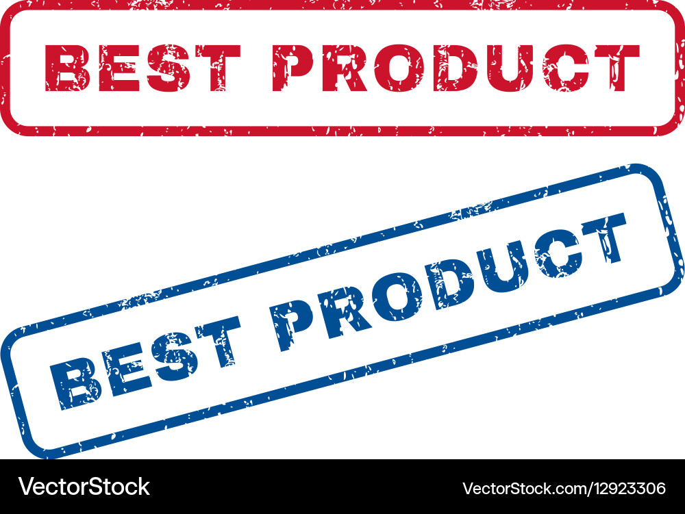 Best Product Rubber Stamps Royalty Free Vector Image