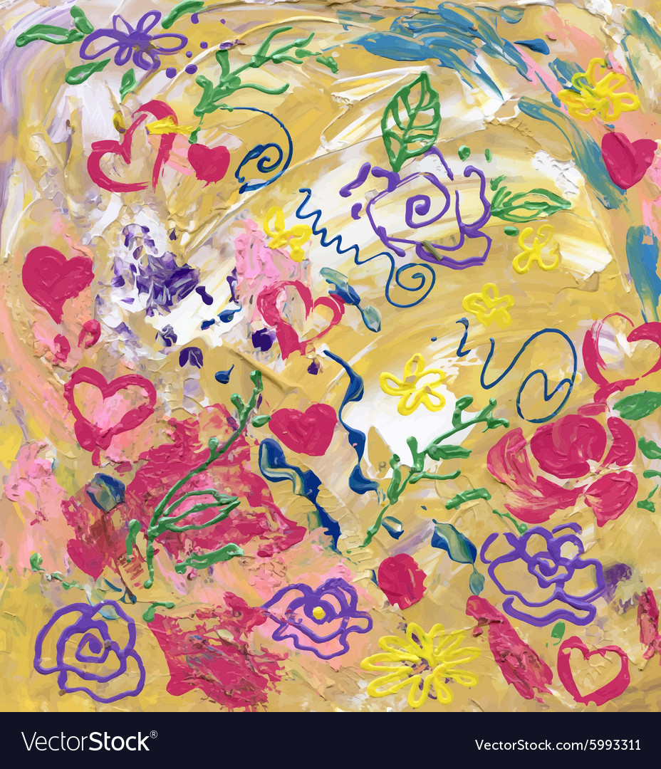 Colorful abstract watercolor texture Royalty Free Vector