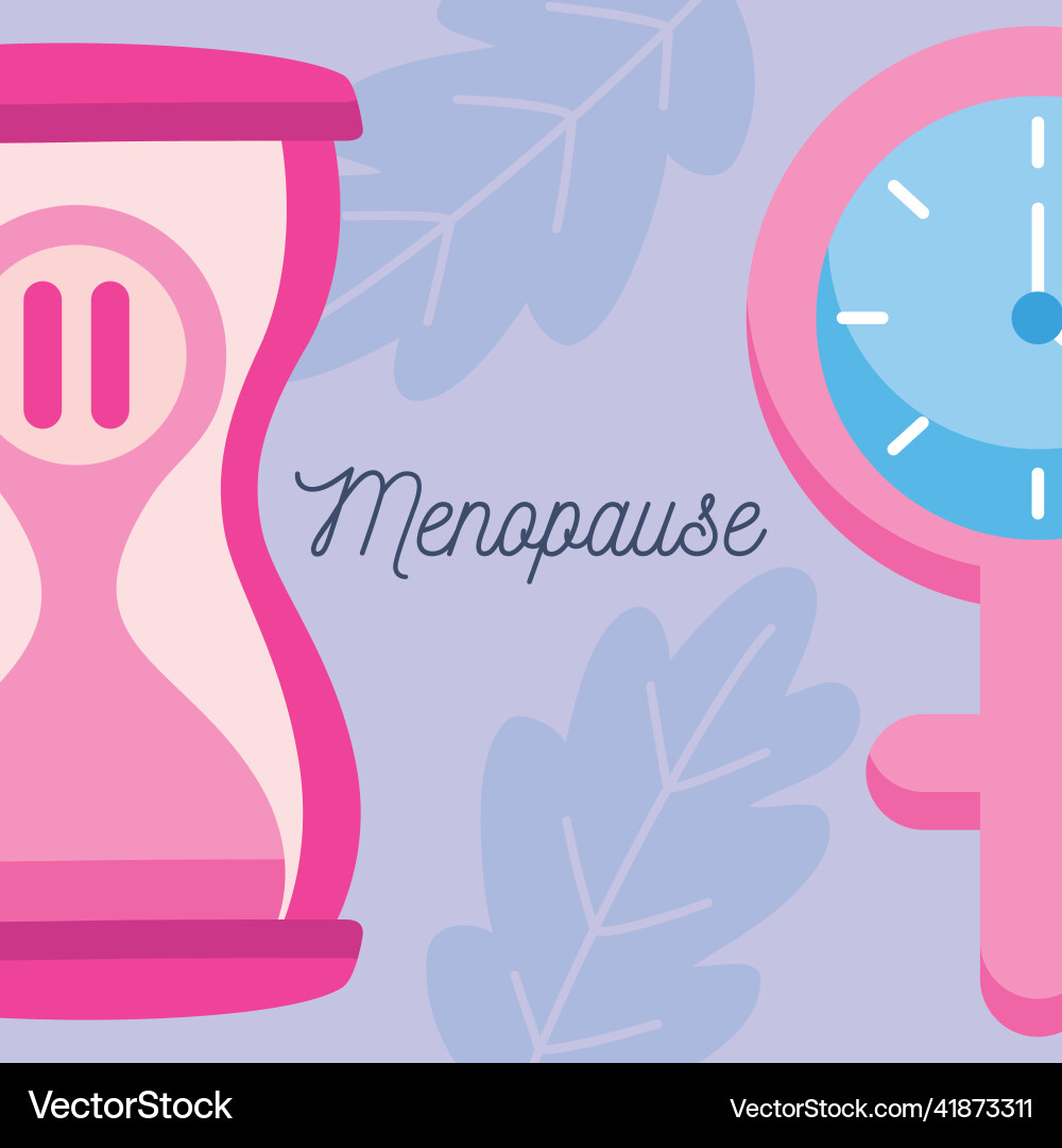 Two women menopause icons Royalty Free Vector Image
