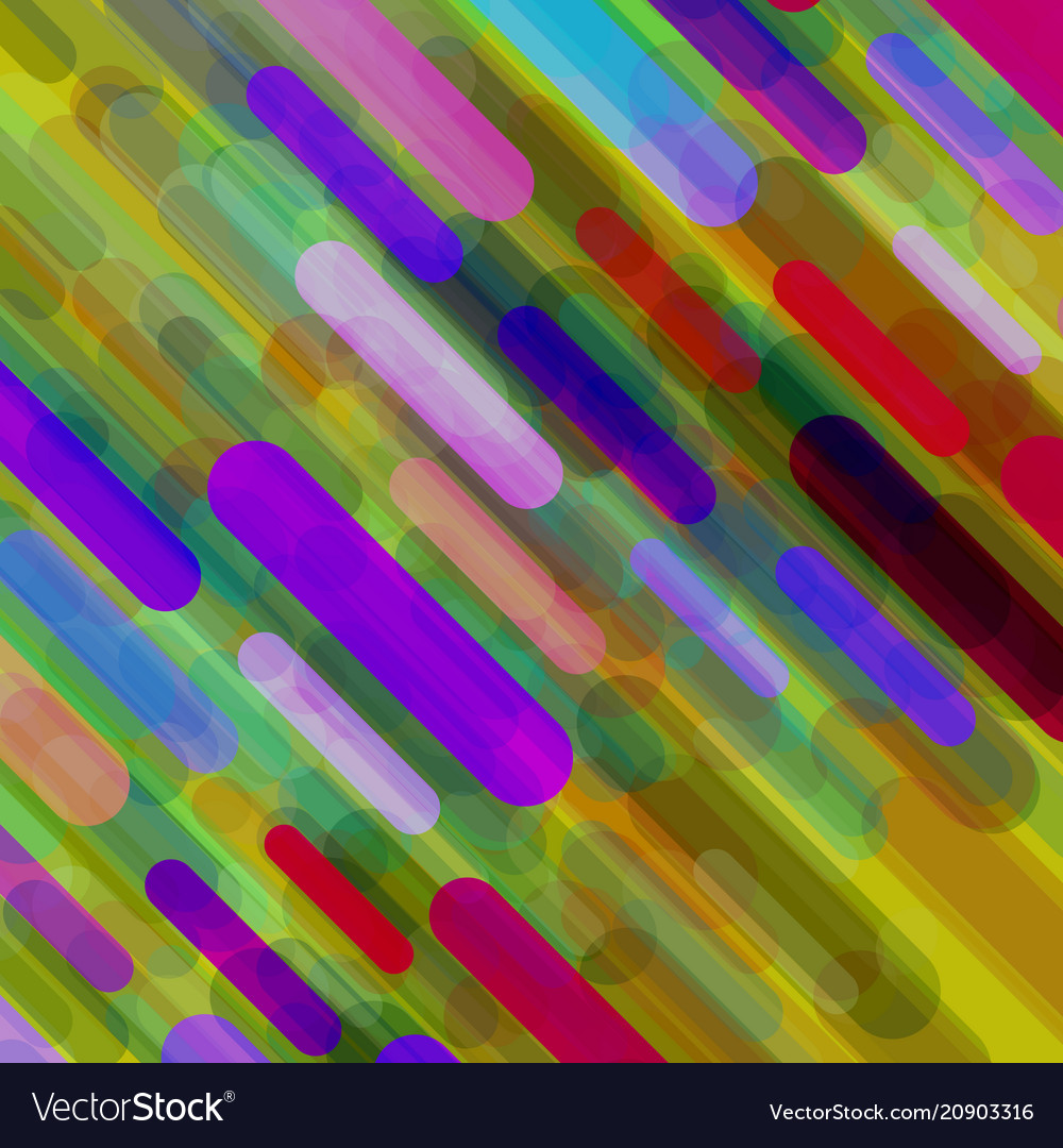 Abstract background with colorful geometric lines Vector Image