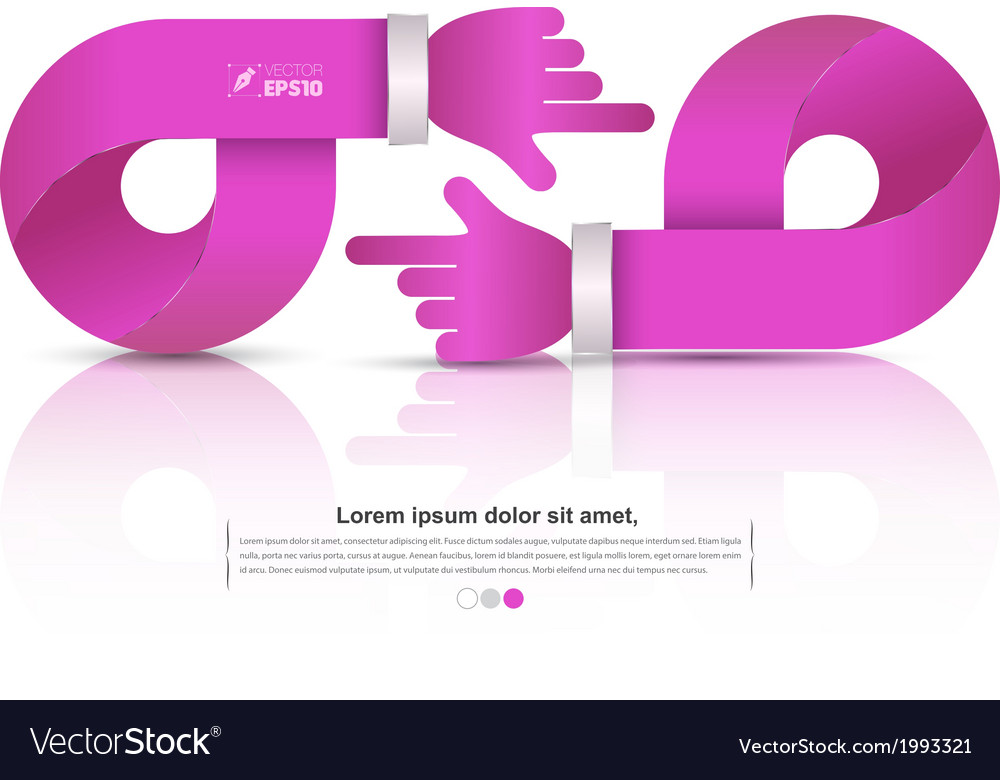3d arrow rotate Royalty Free Vector Image - VectorStock