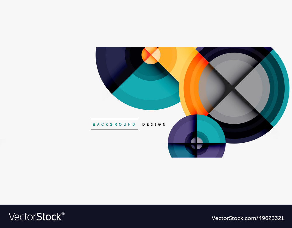 Circle pattern background abstract backgrounds Vector Image