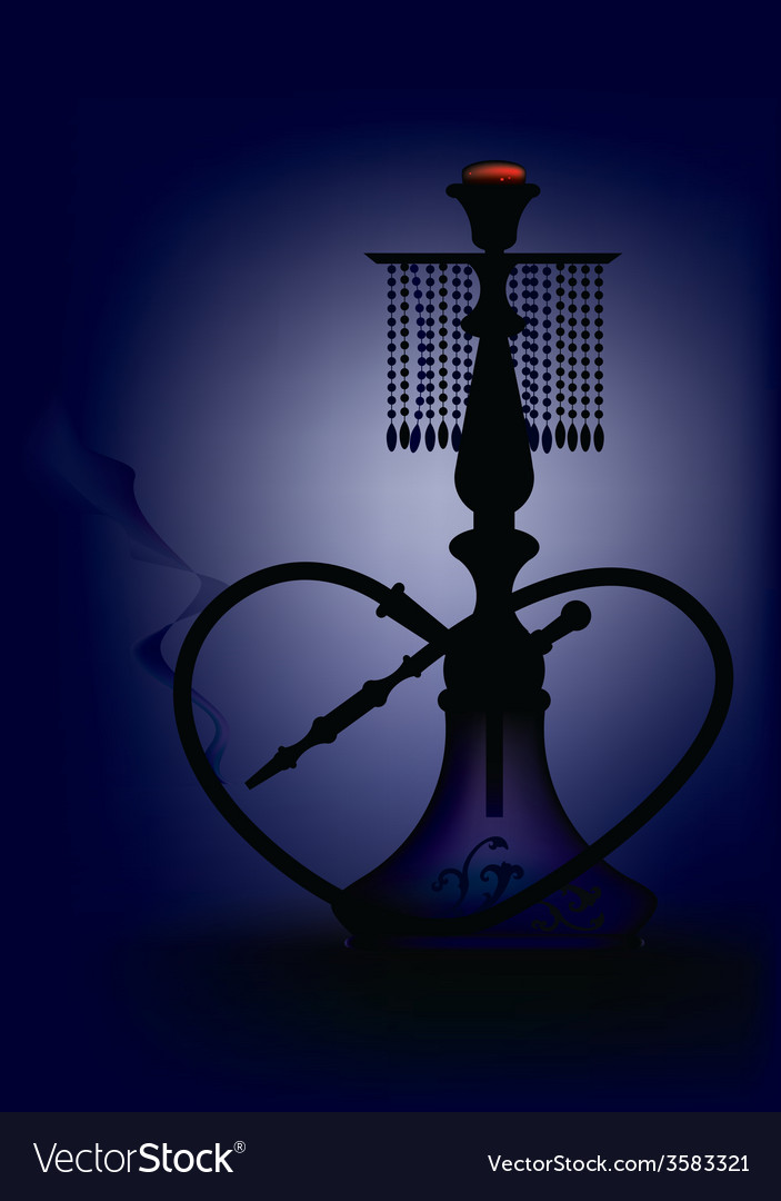 Hookah set Royalty Free Vector Image - VectorStock