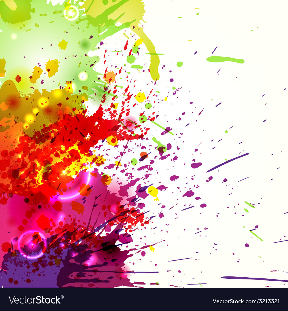 Ink blots background Royalty Free Vector Image