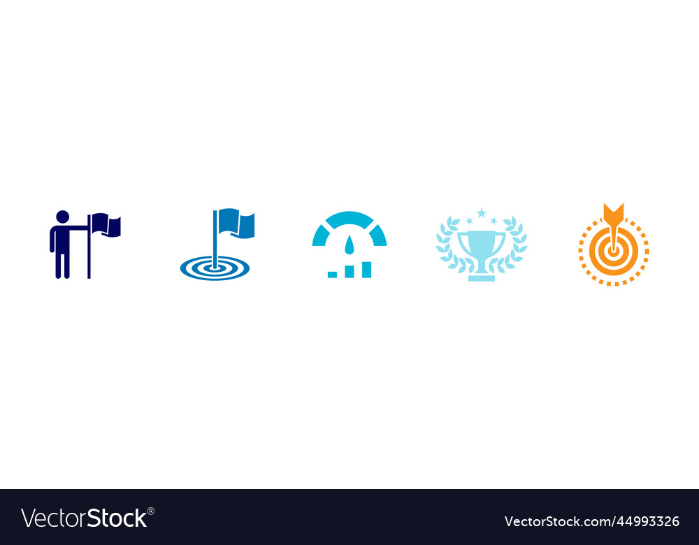 Attainment goal performance reward objective Vector Image Attainment goal performance reward objective Vector Image