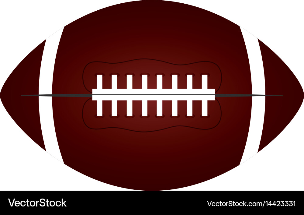 American football design Royalty Free Vector Image