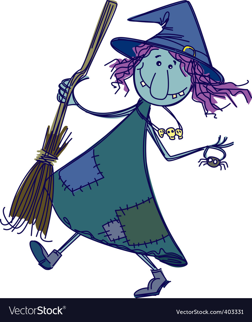 Witch Royalty Free Vector Image - VectorStock