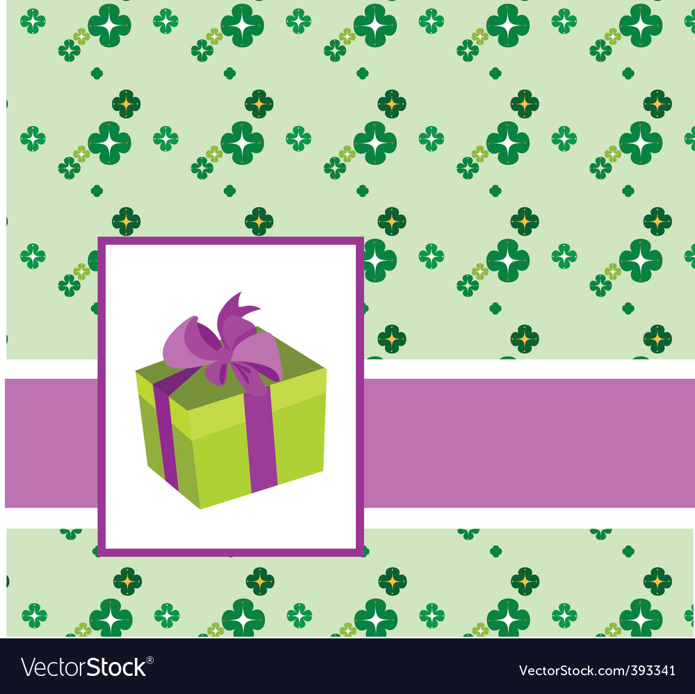 Gift packaging Royalty Free Vector Image - VectorStock