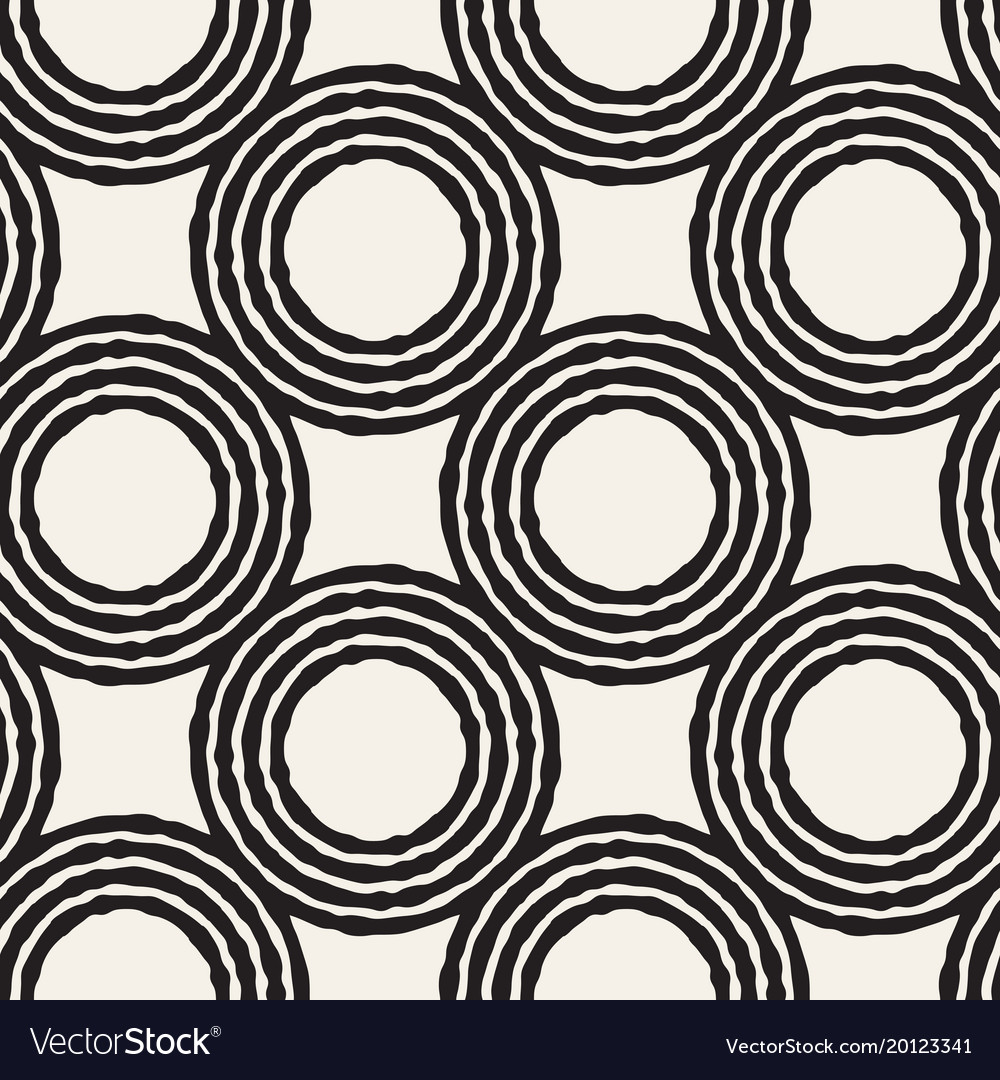 Seamless abstract hand drawn pattern Royalty Free Vector