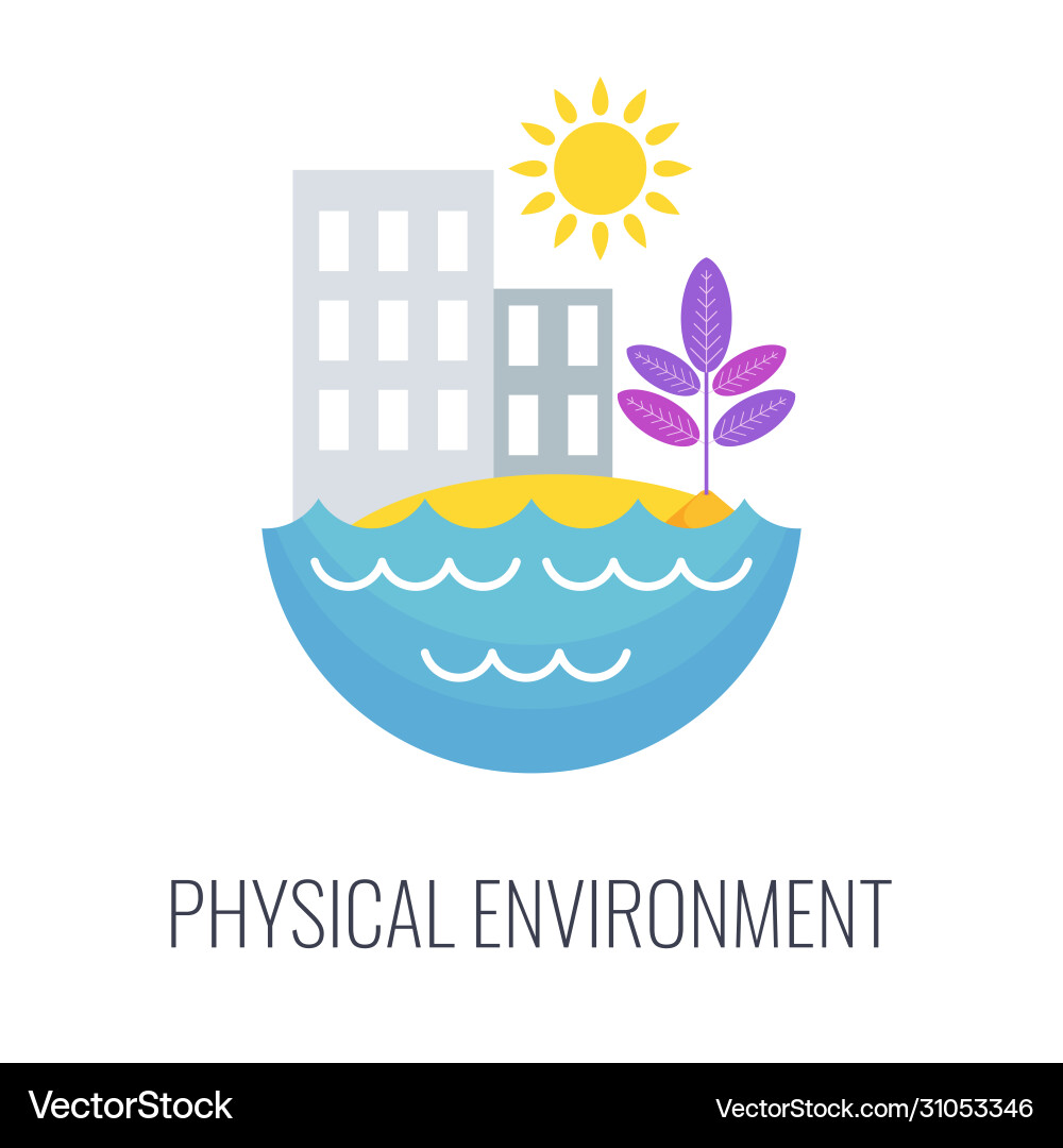 7 ps marketing mix infographic flat Royalty Free Vector