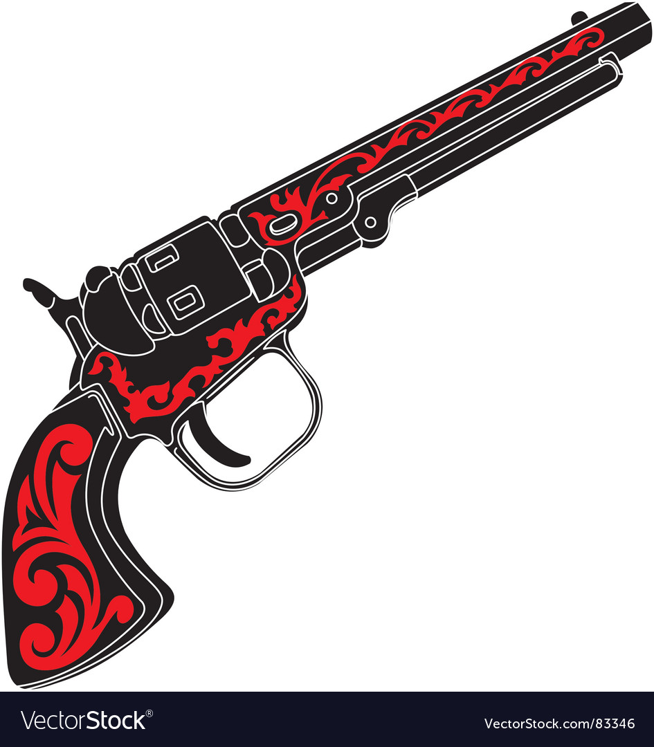 Gun Royalty Free Vector Image - VectorStock