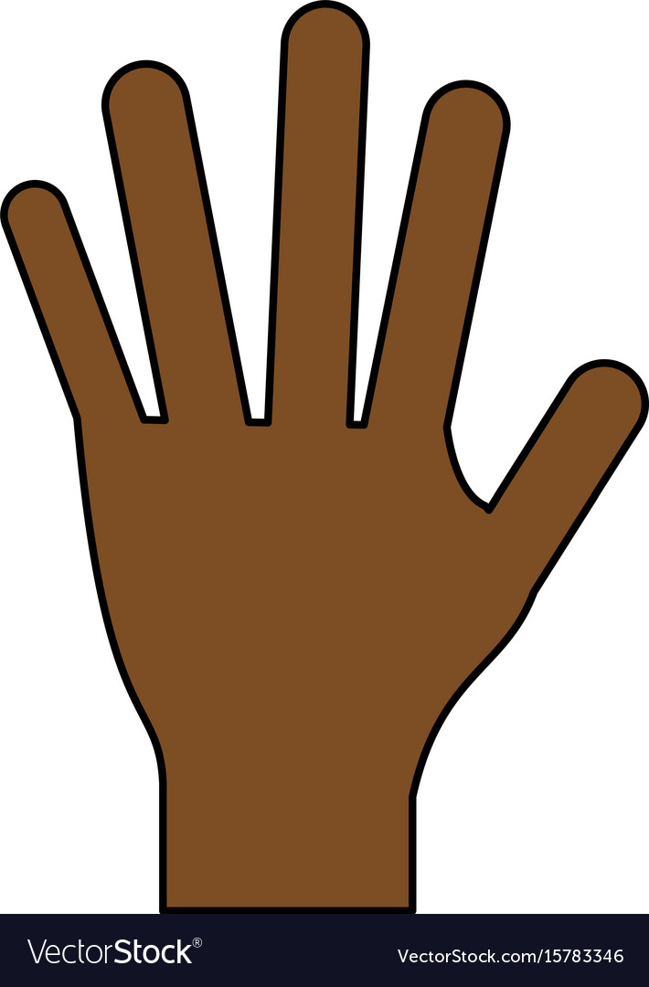 Hand Royalty Free Vector Image - VectorStock
