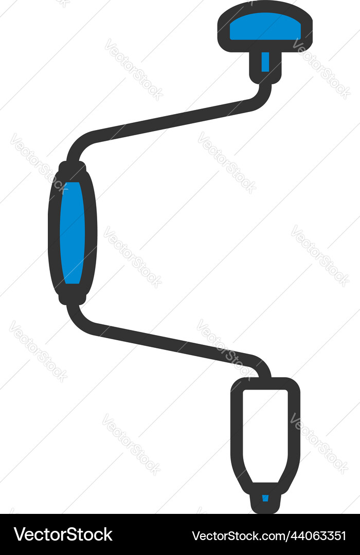 Auger icon Royalty Free Vector Image - VectorStock