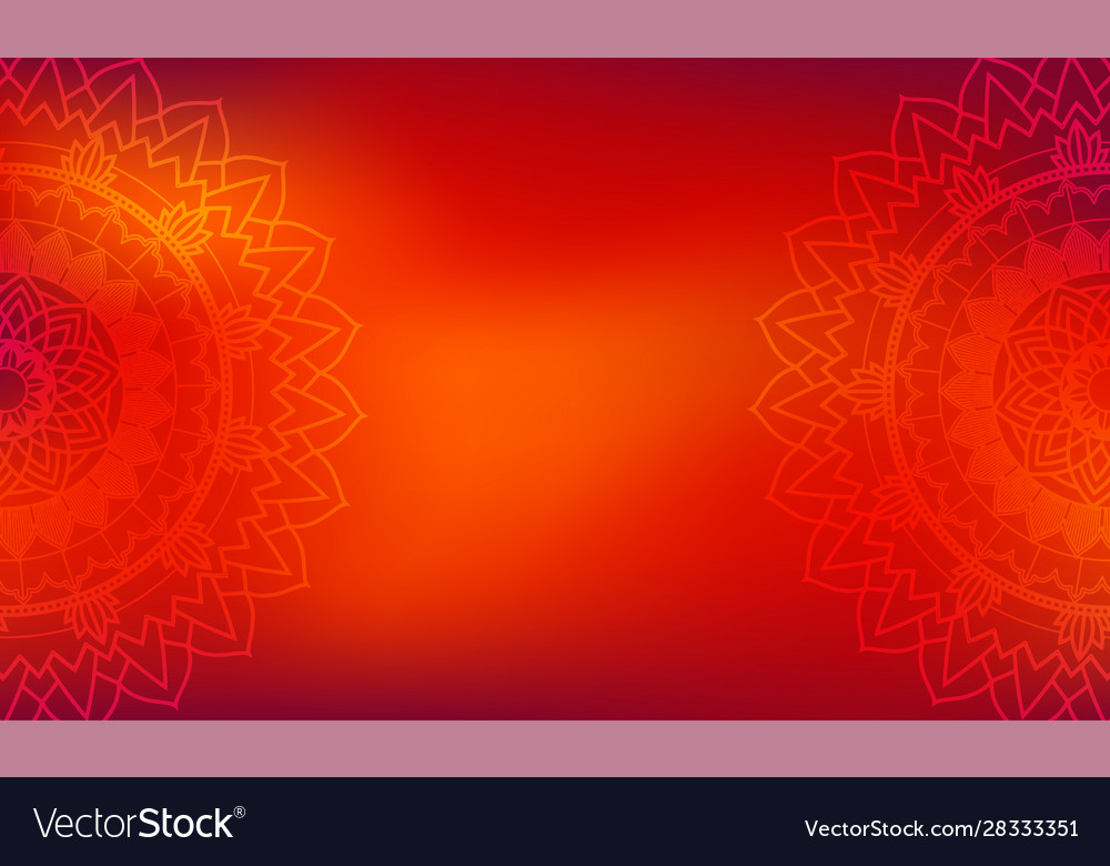 Background theme with mandala patterns Royalty Free Vector