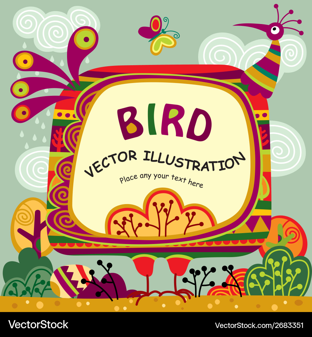 Bird Royalty Free Vector Image - VectorStock