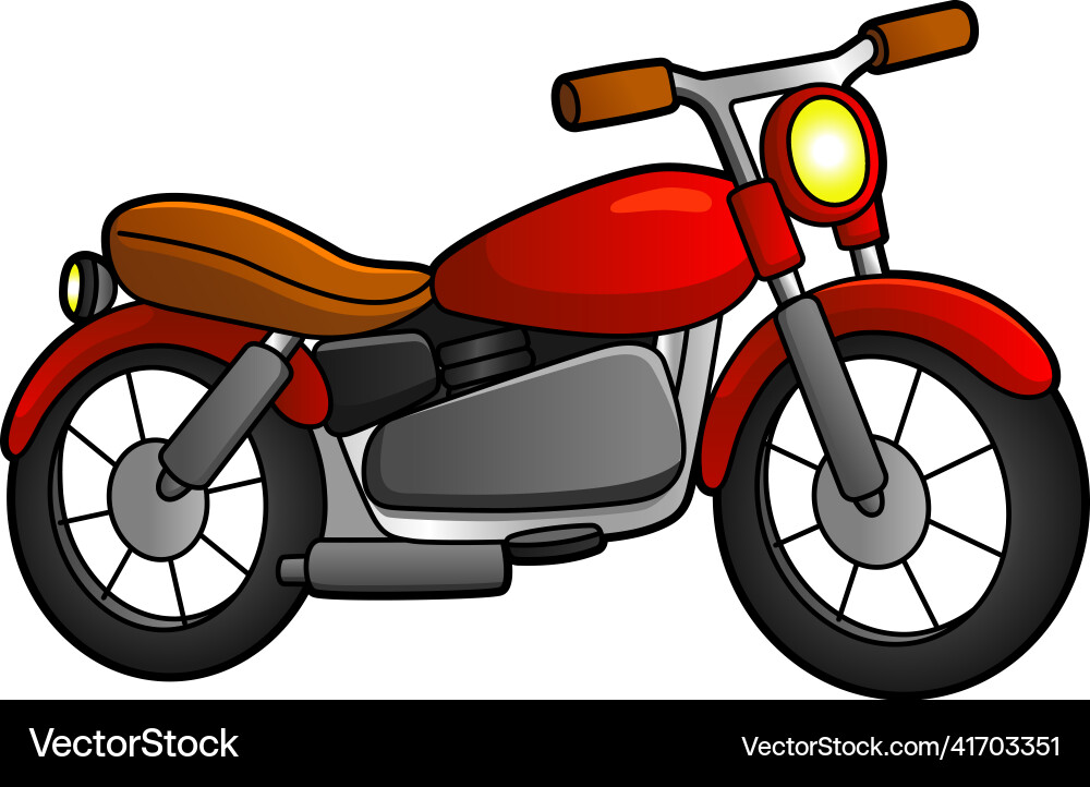 Free Animated Motorcycle Clipart Image