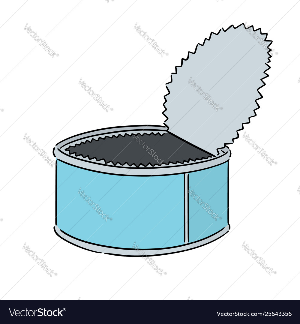 Can Royalty Free Vector Image - VectorStock