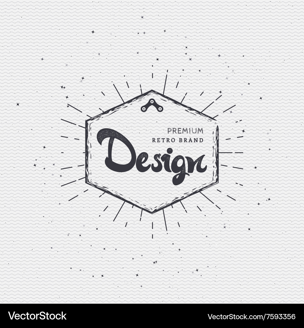 Designer - insignia sticker can be used Royalty Free Vector