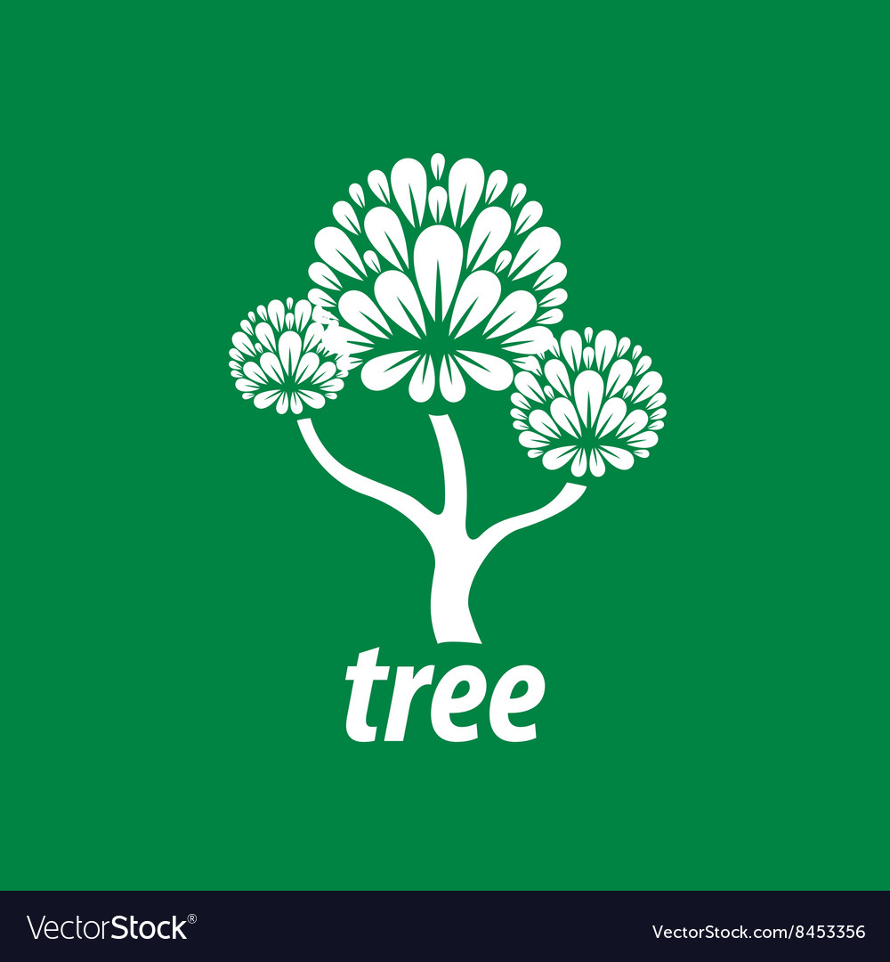 Logo tree Royalty Free Vector Image - VectorStock