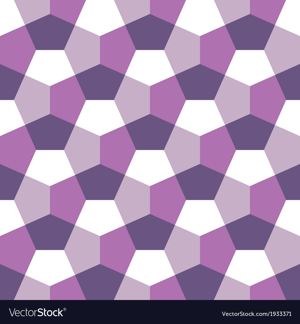 Hexagon paper fold pattern Royalty Free Vector Image