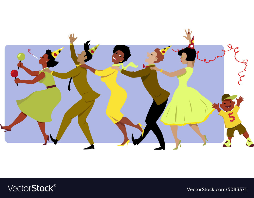 Party time Royalty Free Vector Image - VectorStock
