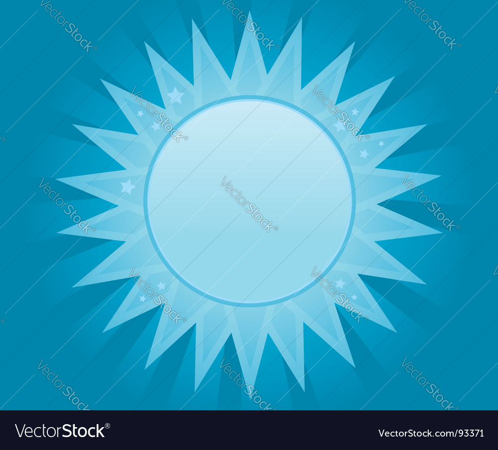 Sun star Royalty Free Vector Image - VectorStock