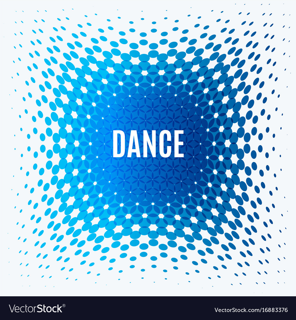 Abstract blue design round elements Royalty Free Vector