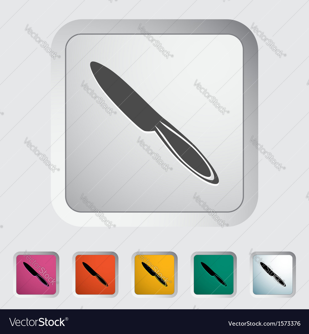 Knife Royalty Free Vector Image - VectorStock