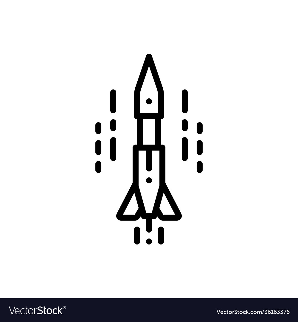 Missile Royalty Free Vector Image - VectorStock