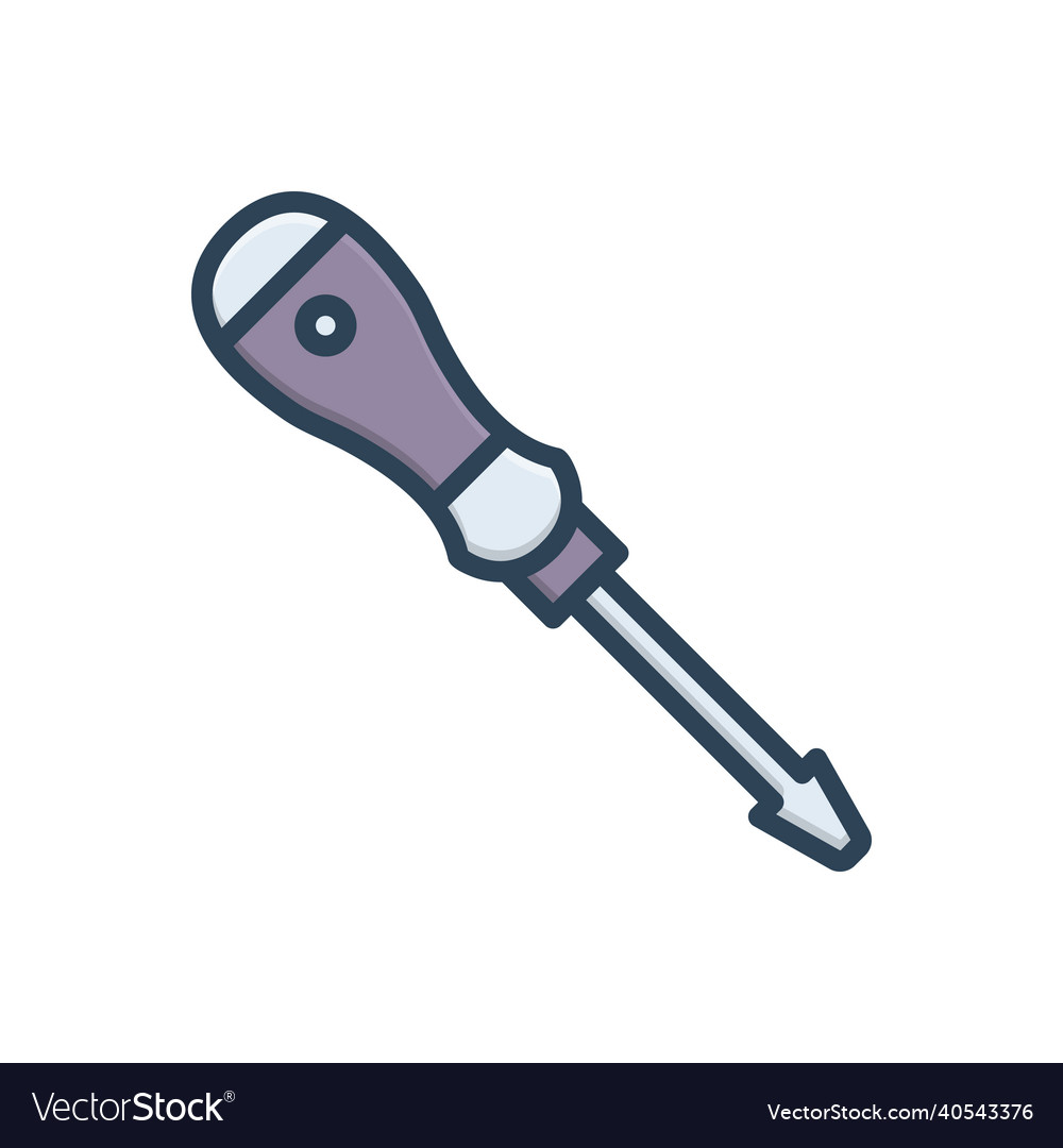 Screwdriver Royalty Free Vector Image - VectorStock