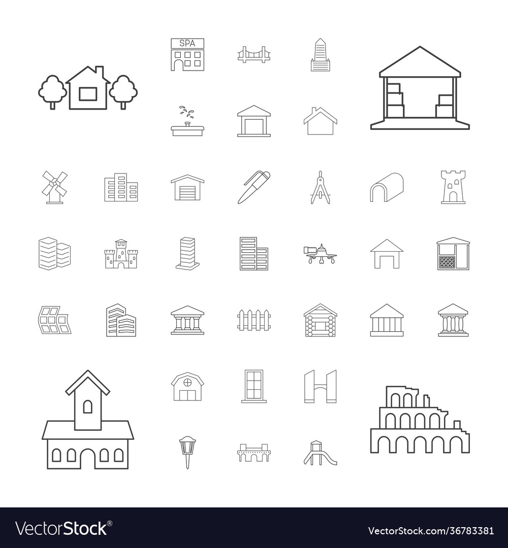 Architecture & Buildings Free Vector Graphics | Everypixel
