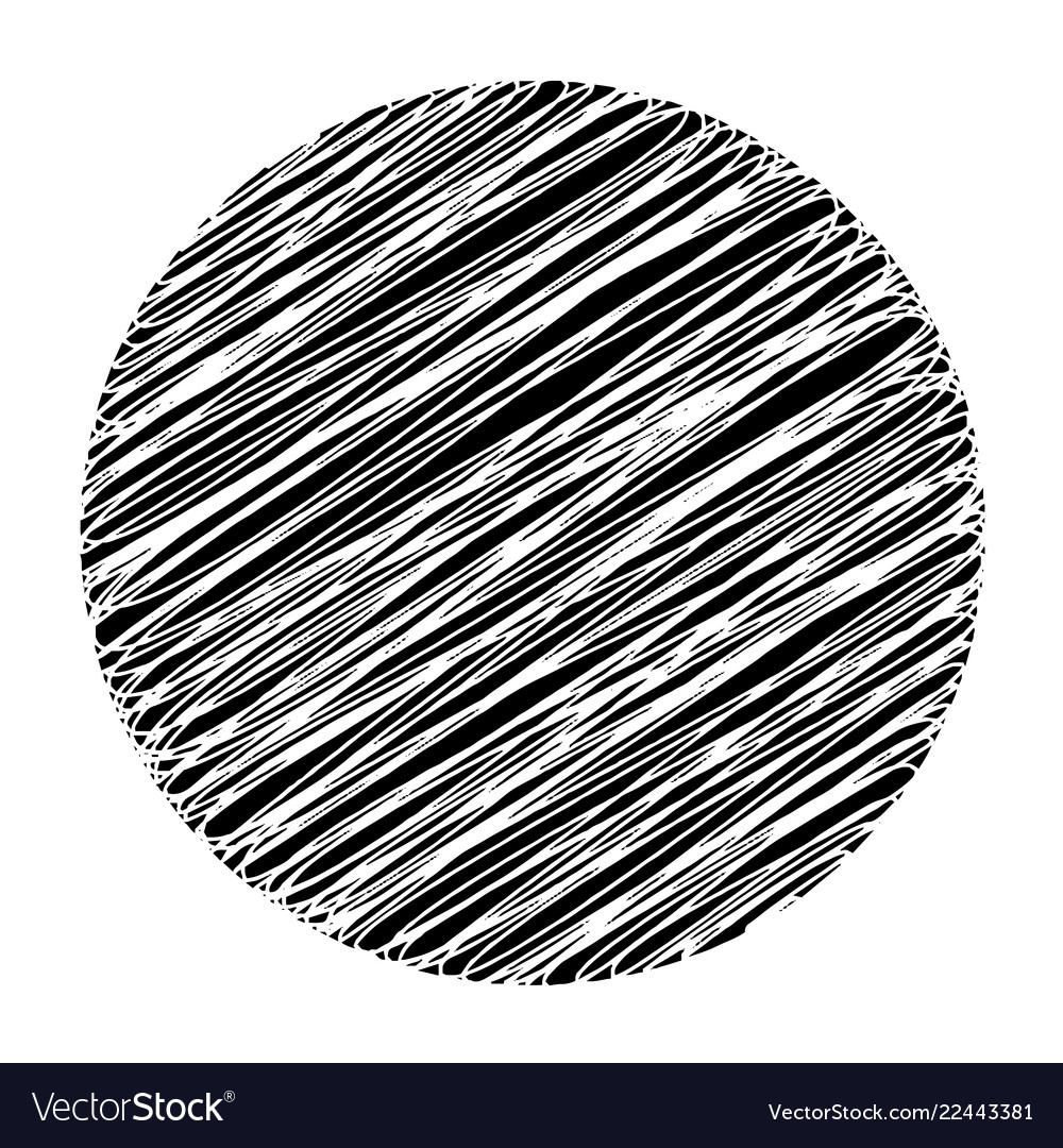 Isolated scribble stamp Royalty Free Vector Image