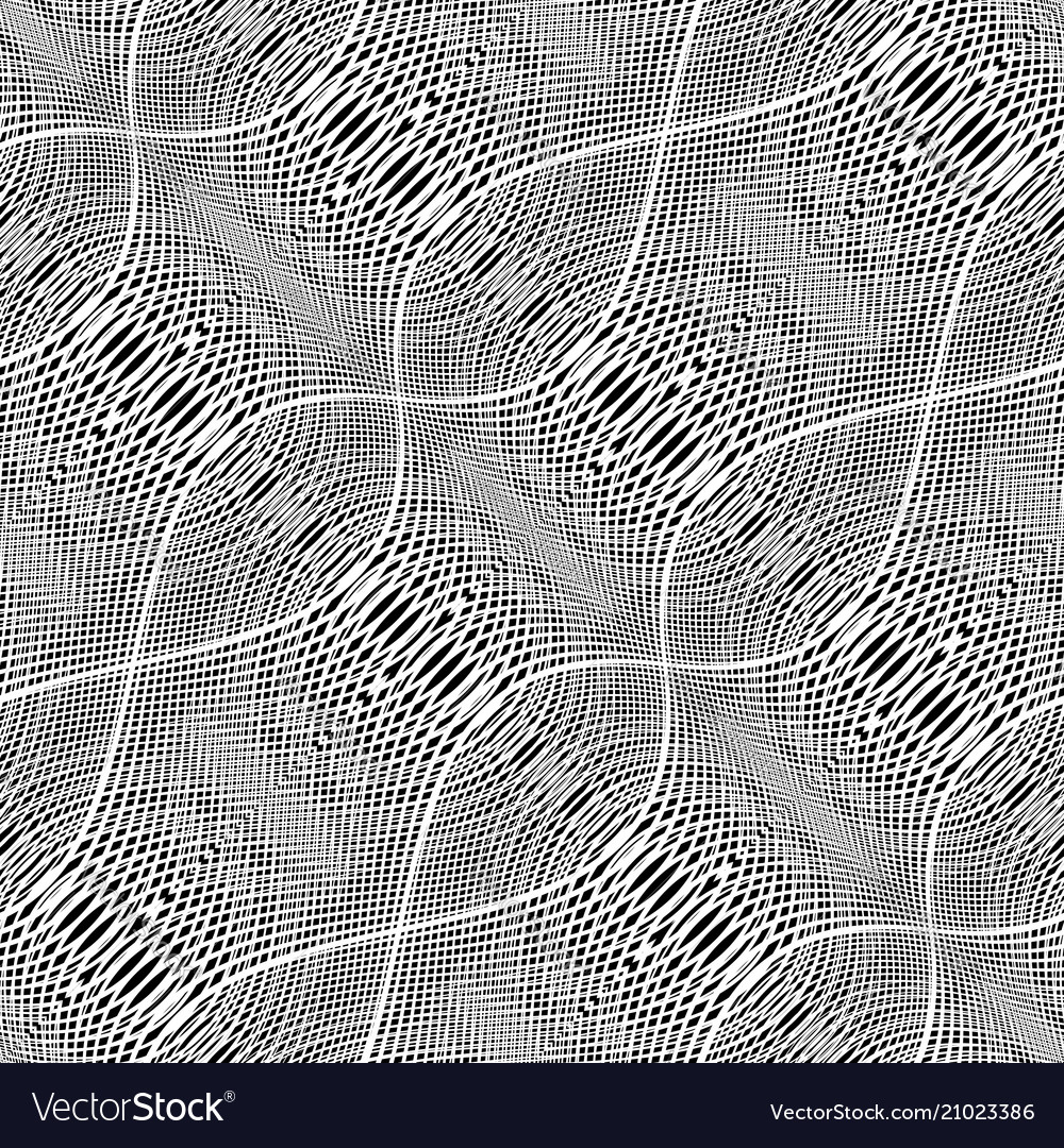 Design seamless monochrome grid pattern Royalty Free Vector