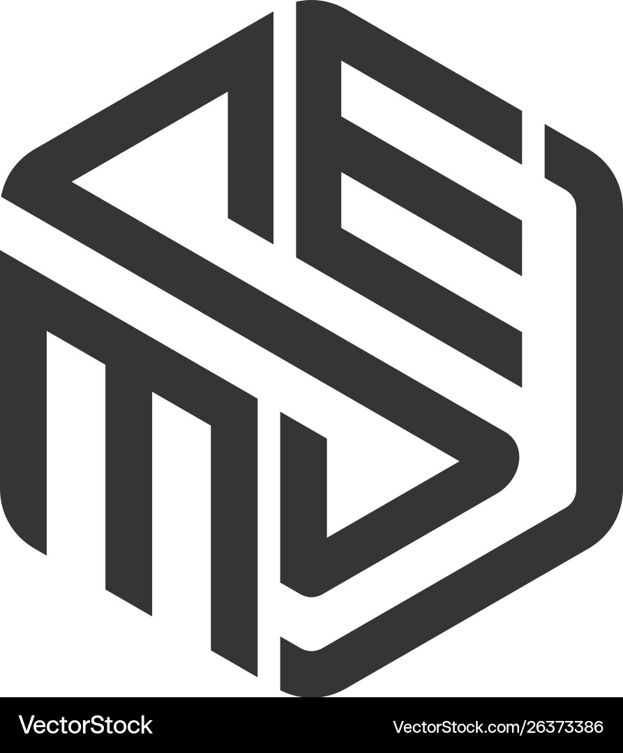 Initial es logo template Royalty Free Vector Image
