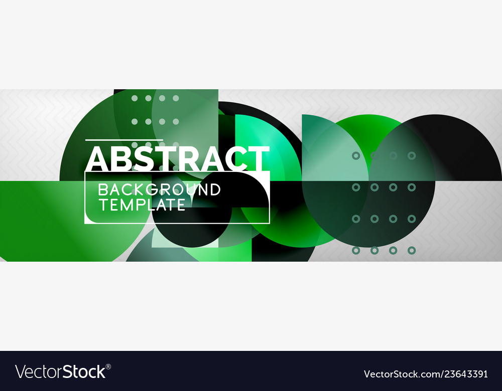 Circle composition abstract background Royalty Free Vector