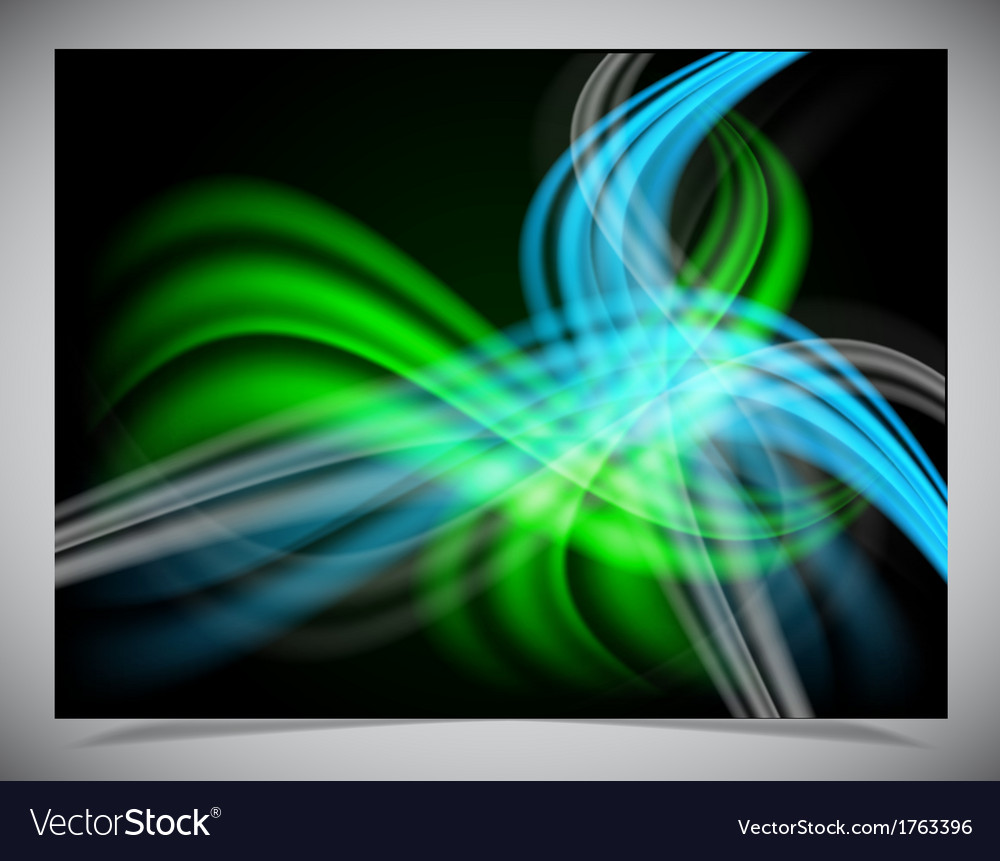 Abstract glowing background Royalty Free Vector Image