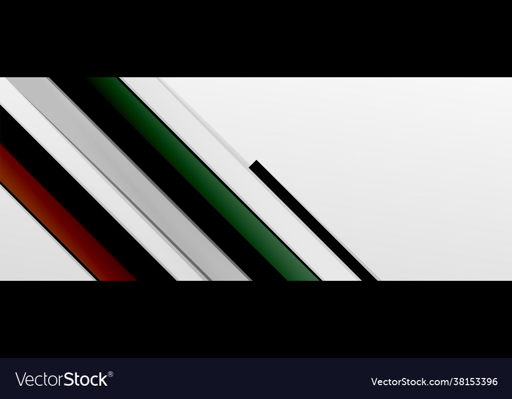 Multicolored lines background design template Vector Image